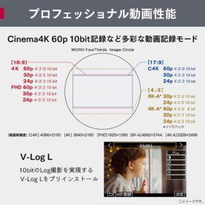 Panasonic DC-GH5M2 LUMIX 5G/4K/Live Support/USB Charging Digital Camera Japan Version (Body only) (Renewed)