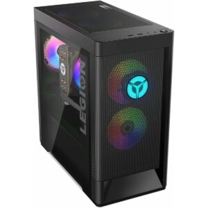 Lenovo Legion T5 Gaming Tower Desktop Computer - 12th Gen Intel Core i7-12700 12-Core up to 4.90 GHz Processor, 64GB DDR5 RAM, 4TB NVMe SSD + 10TB HDD, GeForce RTX 3070 8GB Graphics, Windows 11 Pro