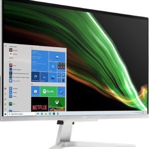 Acer 27-inch FHD(1920x1080) All-in-One Desktop (2023 New) | Intel 10-Core i5-1235U Processor | Iris Xe Graphics | WiFi 6 | RJ-45 | 24GB DDR4 1TB SSD | Win11 Pro