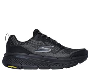 skechers men's max cushioning premier 2.0, black/charcoal, 11.5