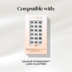 Velour Xtensions Multi-Day Lash Bond | Lash Clusters Lash Bond and Seal | Multi-Day Eyelash Bond (No Sealant Needed) | Dermatologist Tested, Vegan & Cruelty-Free | Dries Clear | Latex Free