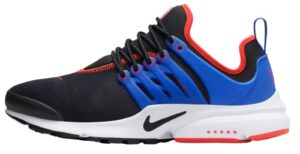 nike women's air presto running shoes, black/hyper pink, 7