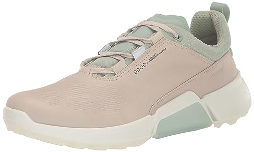 ECCO Women's Biom Hybrid 4 Gore-TEX Waterproof Golf Shoe, Gravel, 11-11.5