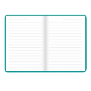 Letts of London Dazzle Academic Weekly Planner, August 2023 to July 2024, Week-to-View, Sewn Binding, Multilingual, A5 Size, 8.25" x 5.875", Turquoise (C030613-24)