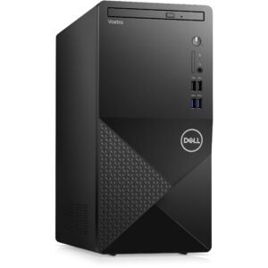 dell 2023 vostro 3910 tower business desktop computer, 12th gen intel hexa-core i5-12400 (beat i7-11700), 64gb ddr4 ram, 2tb pcie ssd + 2tb ssd, dvdrw, ac wifi, bt 5.0, windows 11 pro