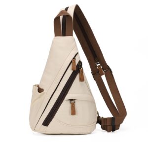 kl928 sling bag - small crossbody backpack shoulder casual daypack rucksack for men women