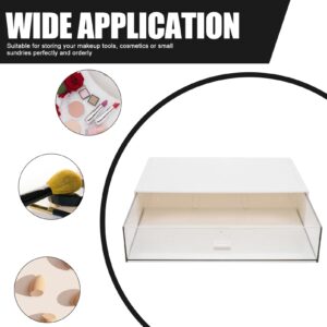 BESPORTBLE Box Drawer Storage Box Eyeshadow Palettes Holder Stationery Storage Container Plastic Table Drawer Plastic Drawer Storage Drawers Organizer Make up Office Bathroom Cabinet