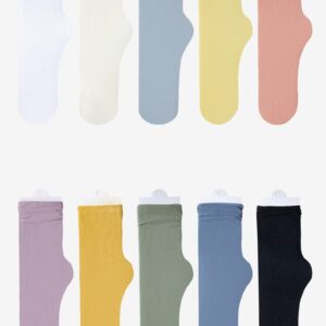 ATHX 3 Pairs Women's Thin Soft Ice Silk Velvet Solid Color Pile Socks for Spring/Summer (Dark Gray)