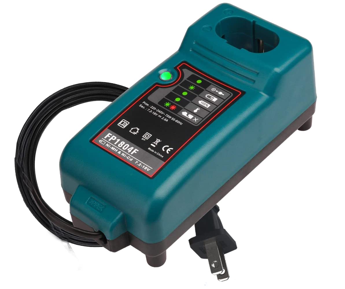 ANOPIW FP1804F Replace makita Battery Charger to Charge 7.2V-18V NI-MH & NI-CD Battery DC7100 / DC1410 / DC711 / DC9700 / DC9710...