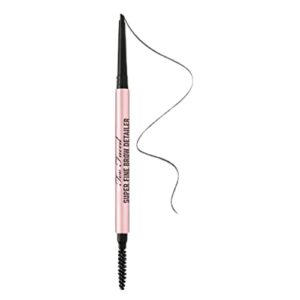 too faced brow detailer eyebrow pencil soft black, 0.002 oz/ 0.057