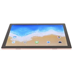 Tablet 10.1 inch 3200x1440 Resolution Android 12 Tablets, 8GB RAM and 128GB ROM Octa Core Smart Pad, Dual 13MP and 8MP Camera, 6800mAh Lithium Battery, Gold