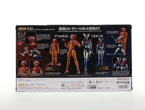 TAMASHII NATIONS - Mazinger Z - GX-08R Aphrodai A vs GX-09R Minerva X, Bandai Spirits Soul of Chogokin Figure