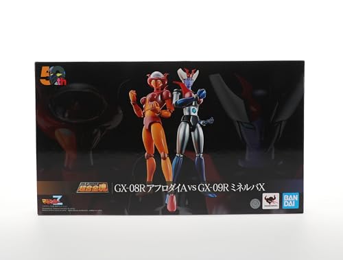 TAMASHII NATIONS - Mazinger Z - GX-08R Aphrodai A vs GX-09R Minerva X, Bandai Spirits Soul of Chogokin Figure