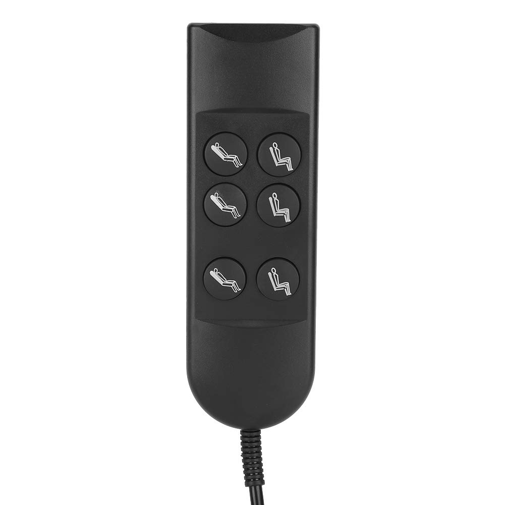 NDNCZDHC Remote Hand Control with 6 Button 5 Pin, Lift Chairs Remote Replacement Handset Controller Hand Control for Power Recliners