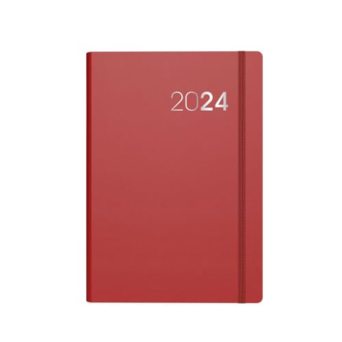 Collins Legacy 2024 Diary A5 Week To View Diary - Business Planner and Organiser - January to December 2024 Diary - Weekly - Red - CL53.15-24, Cover May Vary