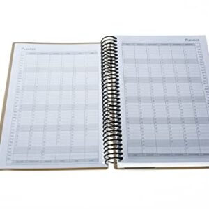 Collins Delta 2024 Diary A5 Day to a Page Diary (with Appointments) - Lifestyle Planner and Organiser for Office, Work, Personal and Home - January to December 2024 Diary - Daily - Orange - FP51.44-24