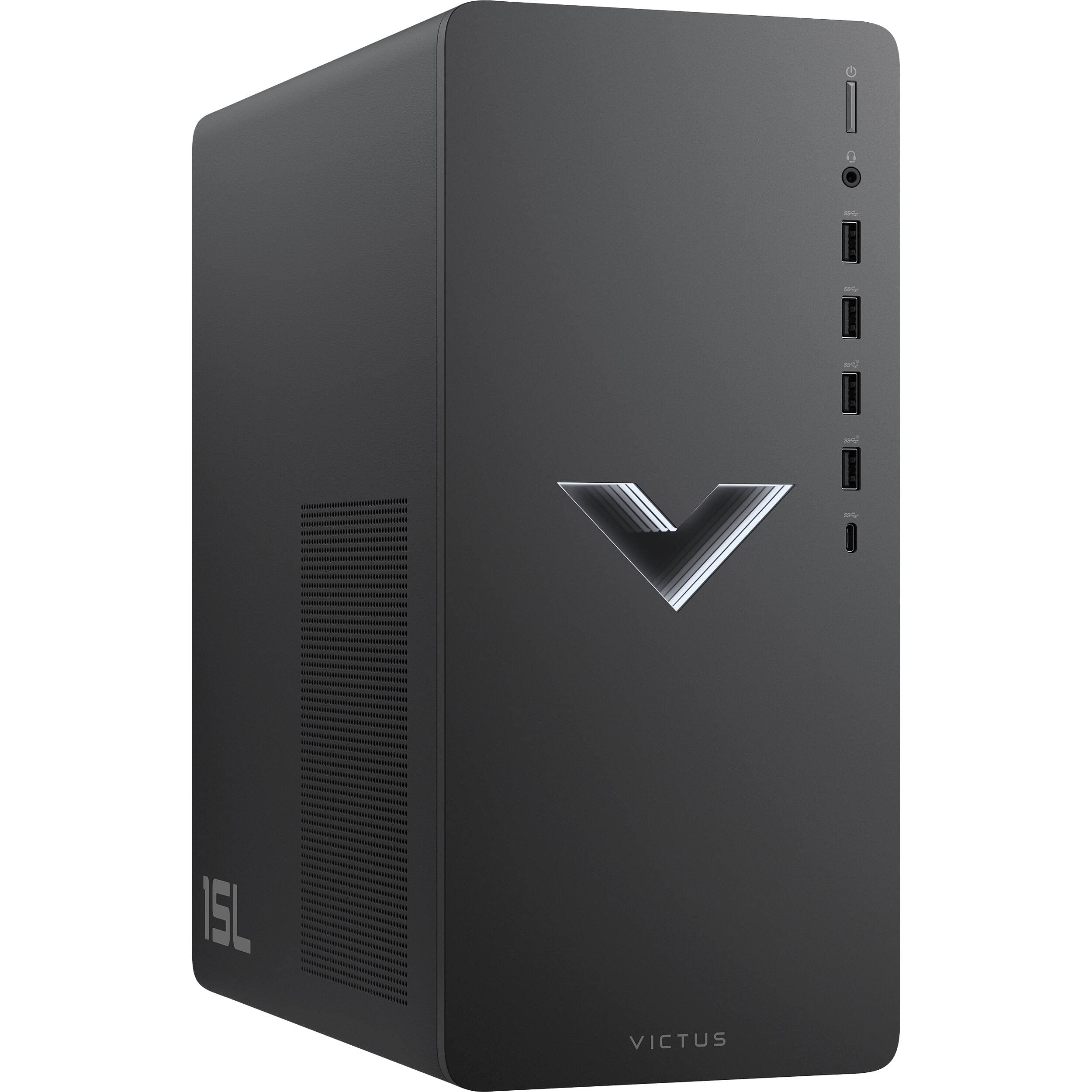 HP Victus 15L Gaming Desktop Computer - 12th Gen Intel Core i7-12700 12-Core up to 4.9 GHz Processor, 64GB DDR4 RAM, 2TB NVMe SSD, GeForce RTX 3050 8GB Graphics, Wi-Fi 6 + Bluetooth, Windows 11 Home