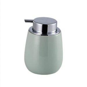 soap dispenser 350ml ceramic lotion bottle soap dispenser nordic hand sanitizer bottle press type bottle lotion bottle press bottle bathroom soap dispenser for kitchen & bathroom (color : bright gree