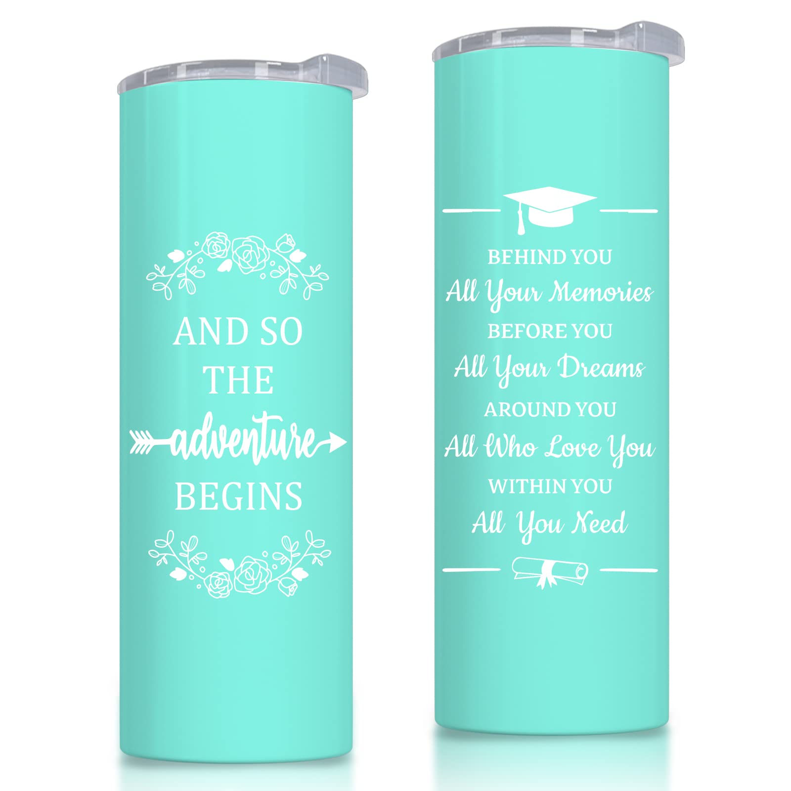 Graduation Gifts for Her 2024,Best College Graduation Gifts 2024 High School Graduation Tumbler,Cool Personalized Graduation Gifts for Girls Women Daughter Nurse Sister Friend Grad Gifts for Graduates