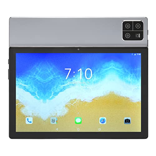 Tablet PC, 10 Inch Dual Camera Office Tablet 8GB RAM 128GB ROM (US Plug)