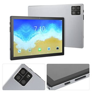 Tablet PC, 10 Inch Dual Camera Office Tablet 8GB RAM 128GB ROM (US Plug)