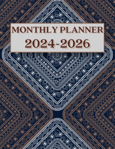 2024-2026 Monthly Planner 3 years: 36 Months Planner,January 2024 to December 2026, 3-Year Calendar & Monthly Planner- 8.5x11 inches, |Theme: Professional |