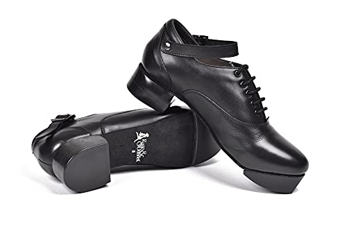 RYAN AND ODONNELL Deluxe Irish Hard Shoe (us_Footwear_Size_System, Adult, Women, Numeric, Medium, Numeric_5_Point_5) Black