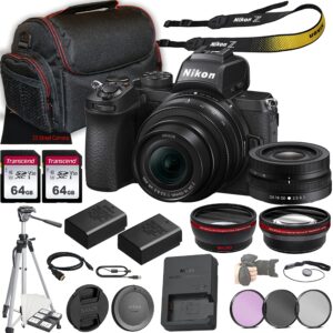 nikon z 50 mirrorless camera with nikkor z dx 16-50mm f/3.5-6.3 vr lens kit