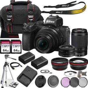 nikon z 50 mirrorless camera with nikkor z dx 16-50mm f/3.5-6.3 vr lens kit