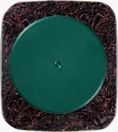 RiceSelect Premium Black Rice, Whole-Grain, Gluten-Free, Non-GMO, and Vegan Rice, BPA-Free 22-Ounce Jar (Pack of 1)