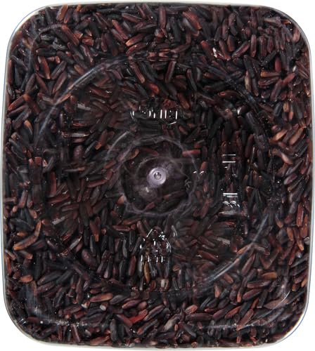 RiceSelect Premium Black Rice, Whole-Grain, Gluten-Free, Non-GMO, and Vegan Rice, BPA-Free 22-Ounce Jar (Pack of 1)