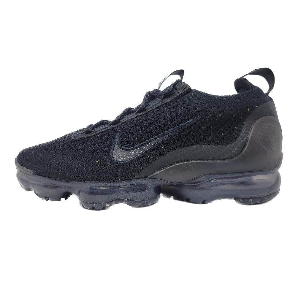 Nike Air Vapormax 2021 FK Women's Shoes, DC 9454-001 (Black/Metallic Silver/Black, us_Footwear_Size_System, Adult, Women, Numeric, Medium, Numeric_8), Black/Black-metallic Silver