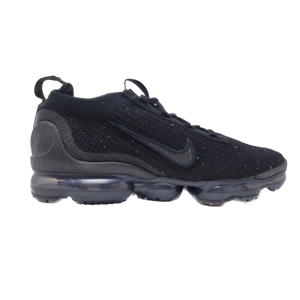 Nike Air Vapormax 2021 FK Women's Shoes, DC 9454-001 (Black/Metallic Silver/Black, us_Footwear_Size_System, Adult, Women, Numeric, Medium, Numeric_8), Black/Black-metallic Silver