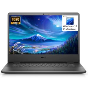 dell vostro 14 3400 business laptop computer, 14" fhd anti-glare, intel quad-core i5-1135g7 (beat i7-1065g7), 16gb ddr4 ram, 512gb pcie ssd + 1tb hdd, 802.11ac wifi, bluetooth, webcam, windows 11 pro