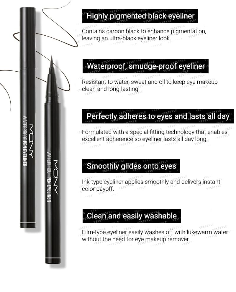 MQNY MACQUEEN - Waterproof Pen Eyeliner (Brown Black)