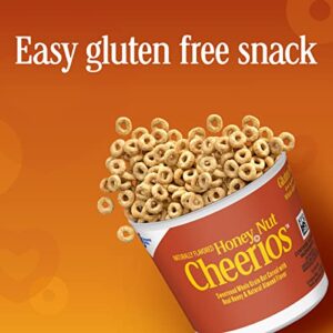 Big G Cereal Honey Nut Cheerios Gluten Free Cereal, 4PK CUP 7.2OZ