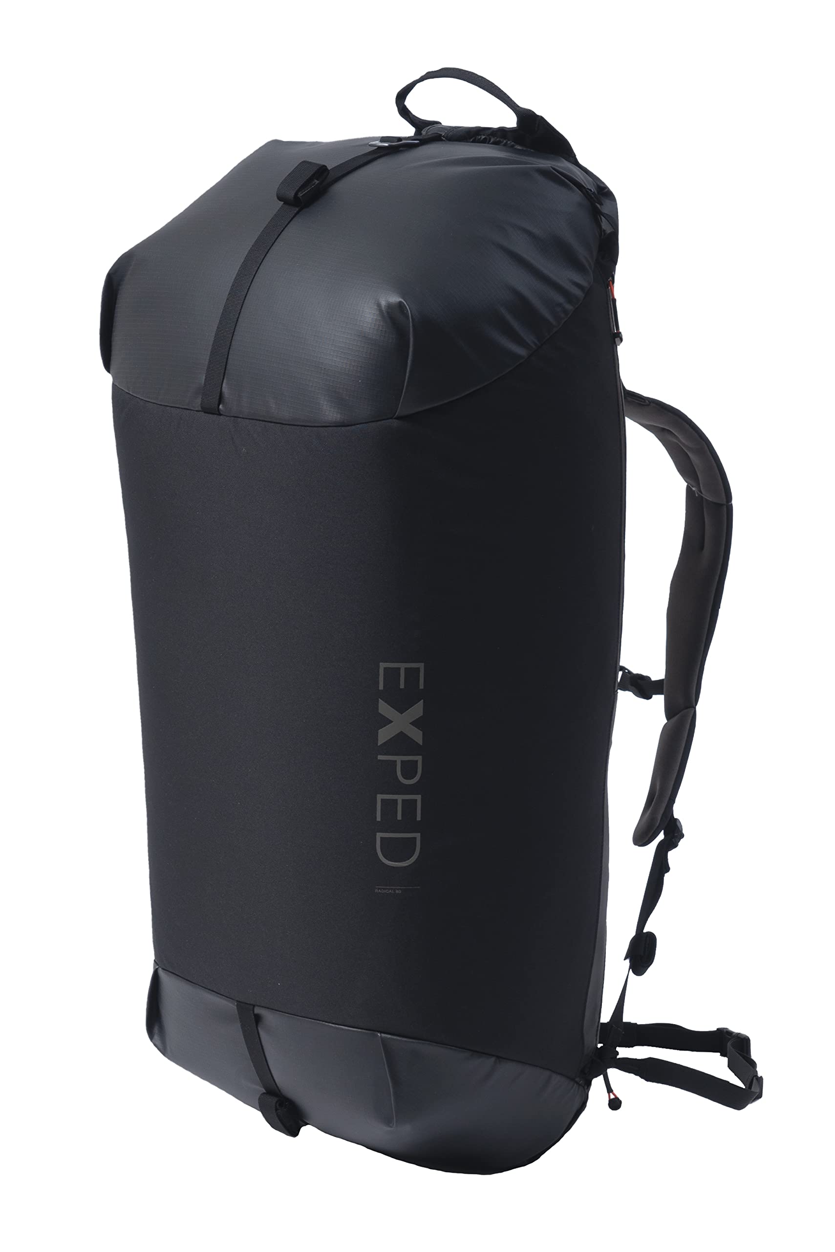 Exped Radical 80 Backpack/Duffle, Black, 80L