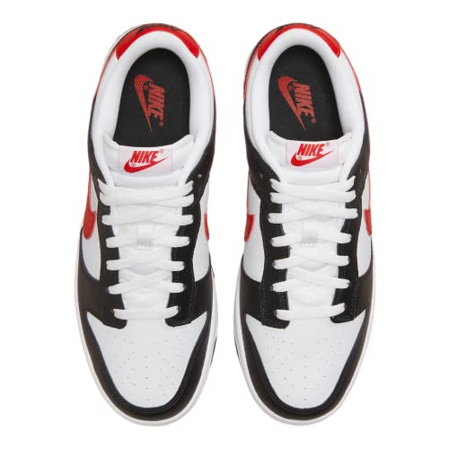 Nike Dunk Low Men Black/University Red-White FB3354-001 12.5