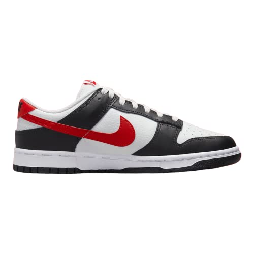 Nike Dunk Low Men Black/University Red-White FB3354-001 12.5