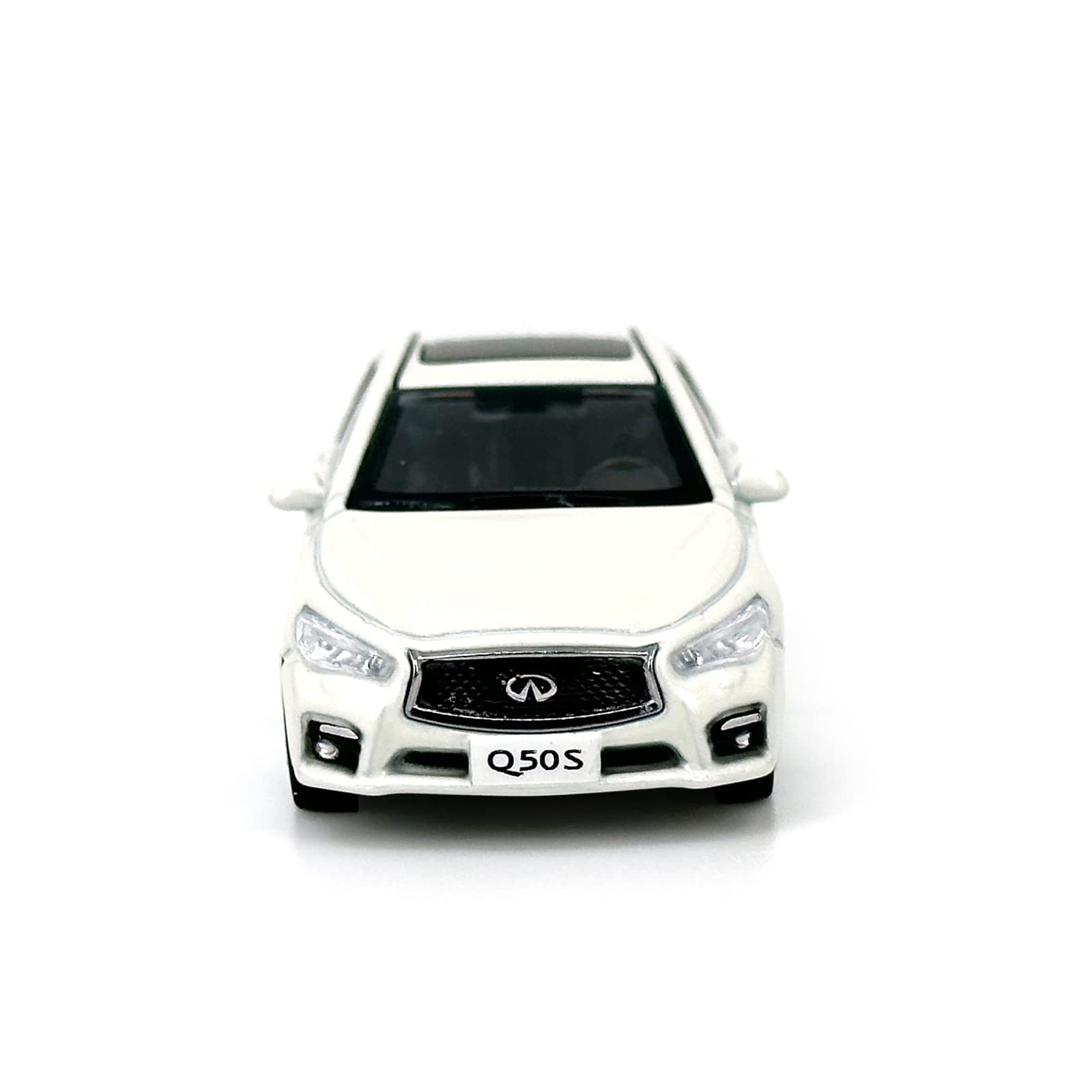 PAUDIMODEL Paudi Model 1/64 Scale Diecast Cars Infiniti Q50S for Adults Collection White