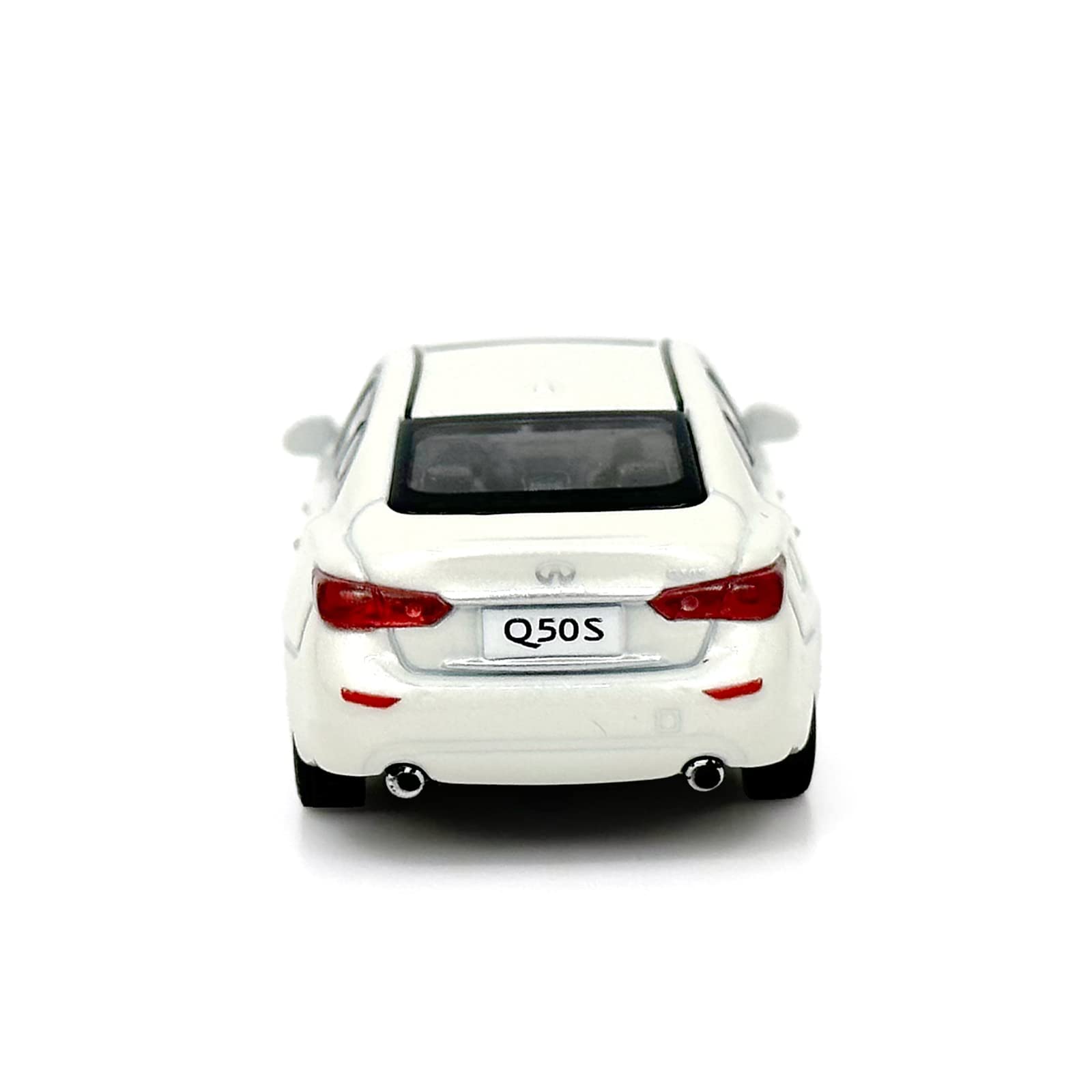 PAUDIMODEL Paudi Model 1/64 Scale Diecast Cars Infiniti Q50S for Adults Collection White