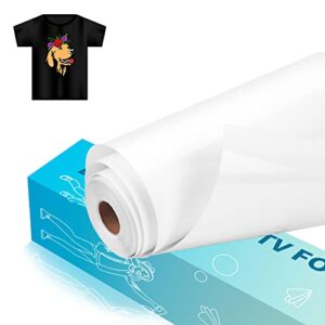 htvront sublimation vinyl for dark/light fabric - 12" x 20ft sublimation htv matte - sublimation blanks for sublimation shirts/bag/hat/pillow