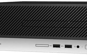 HP ProDesk 400 G4 Small Form Factor Desktop PC, Intel Pentium G4400 3.3GHz, 16GB DDR4, 1TB SSD, WiFi, BT 4.0, DVD, Windows 10 Pro 64-Multi-Language Support English/Spanish/French(Renewed)