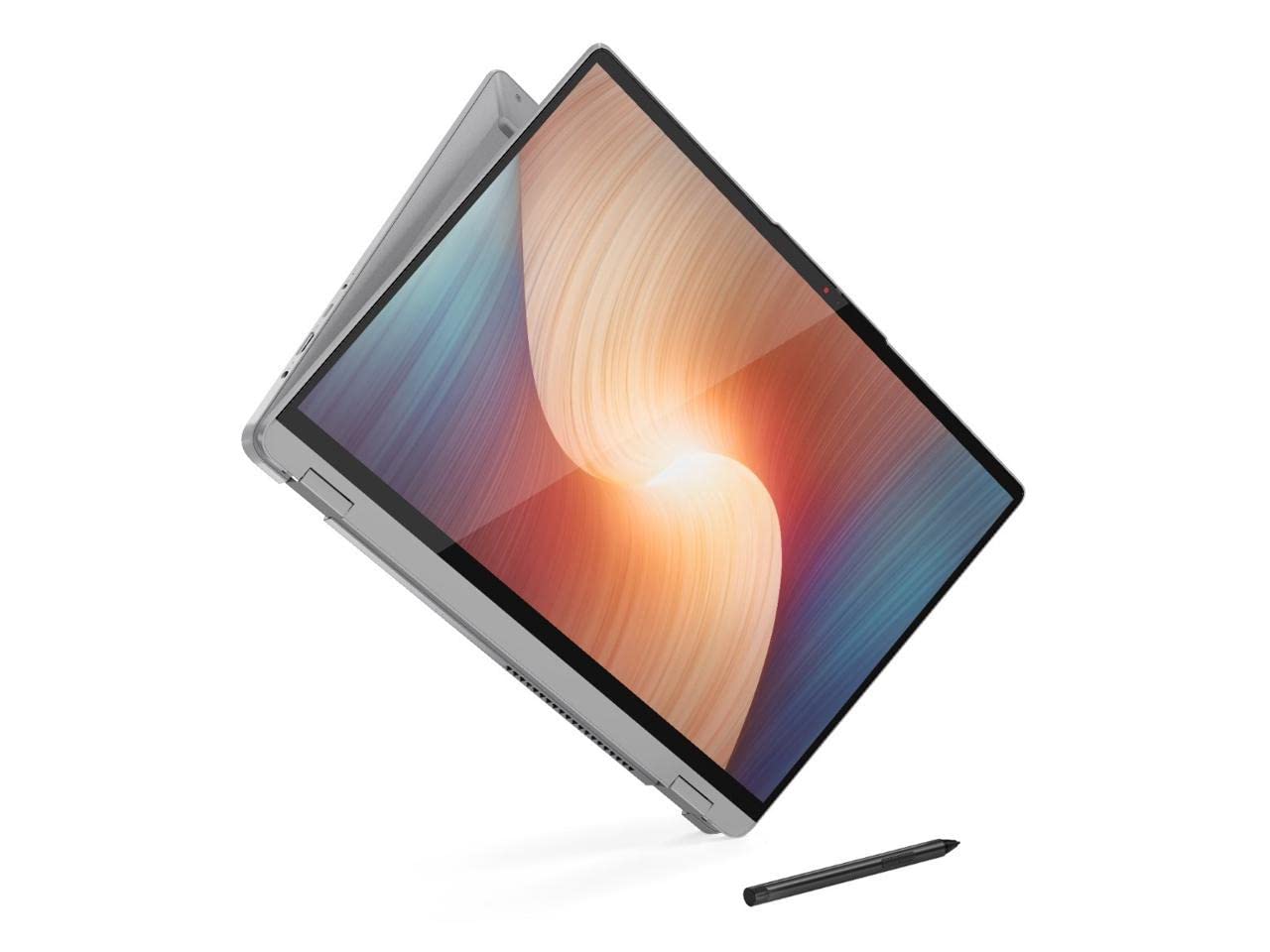 Lenovo Flex 5 16" FHD+(1920x1200) Touchscreen 2-in-1 Laptop | AMD 8-Core Ryzen 7 5700U Processor | Backlit Key | Fingerprint | WiFi 6 | USB-C | 16GB DDR4 2TB NVMe SSD | Win10 Home | Stylus Pen