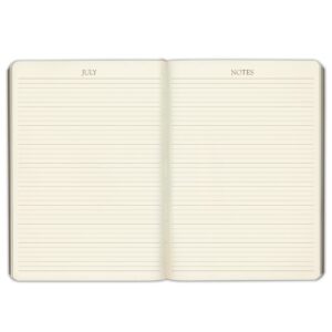 2024 Gallery Leather Desk Monthly Planner - Acadia Pool - 8x5.5"