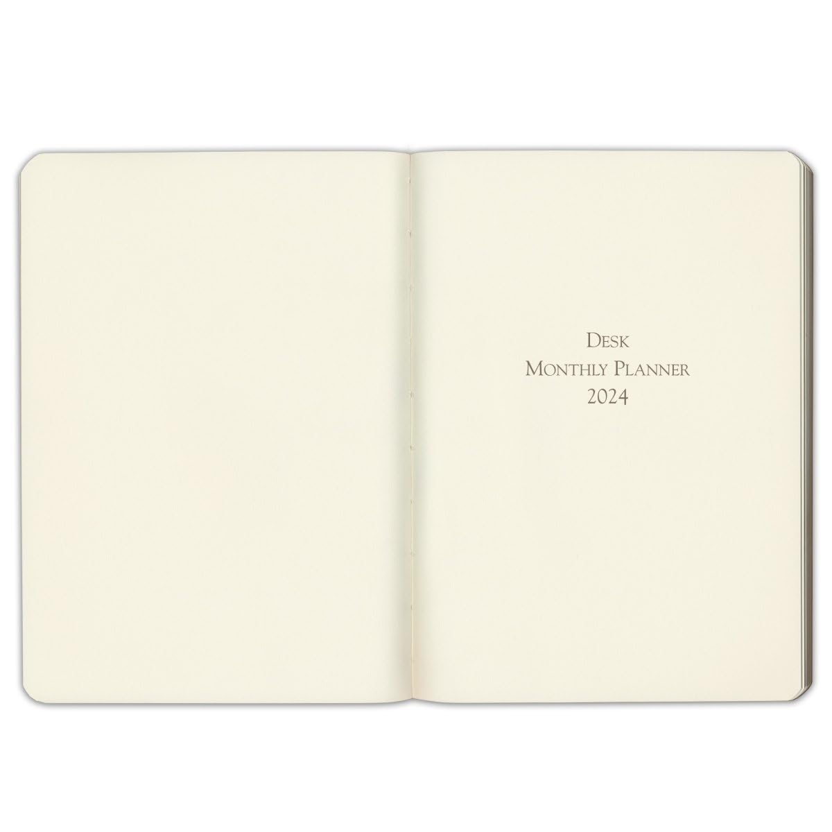 2024 Gallery Leather Desk Monthly Planner - Acadia Pool - 8x5.5"