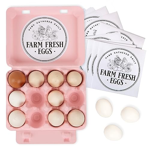 Cambell's Coop Paper Egg Cartons for Chicken Eggs- 3 X4 Egg Cartons Light Pink (25)