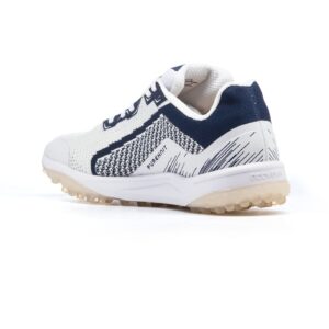 boombah women's impulse pureknit turf white/navy - size 8.5