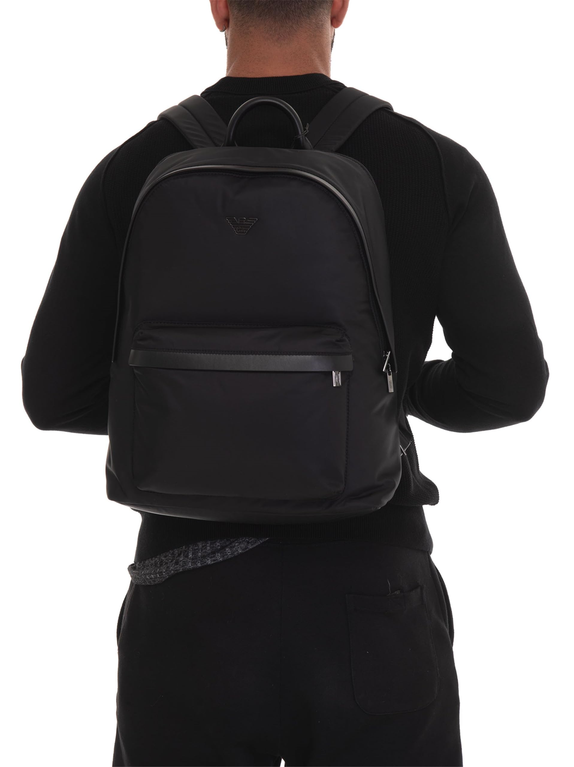 Emporio Armani men backpack black