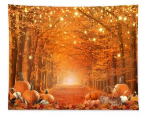 allenjoy 10 x 8 ft fall photography backdrop thanksgiving party supplies autumn pumpkin friendsgiving background decor photo booth props